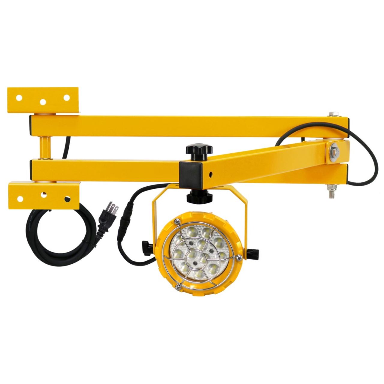 30W Premium LED Dock Light w/ Double-Arm Bracket – LightUp