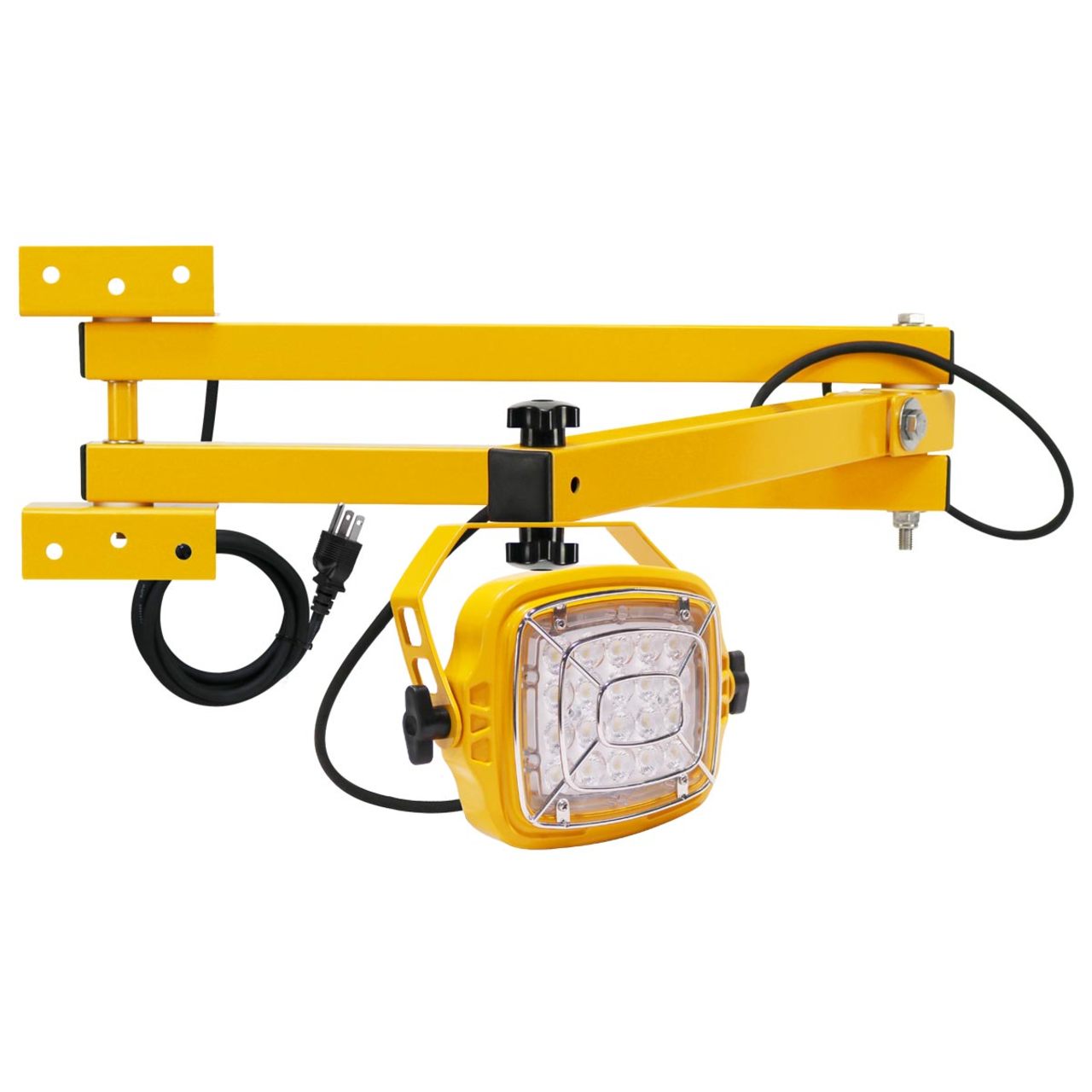 30W LED Dock Light w/ 40in Double-Arm Bracket – LightUp