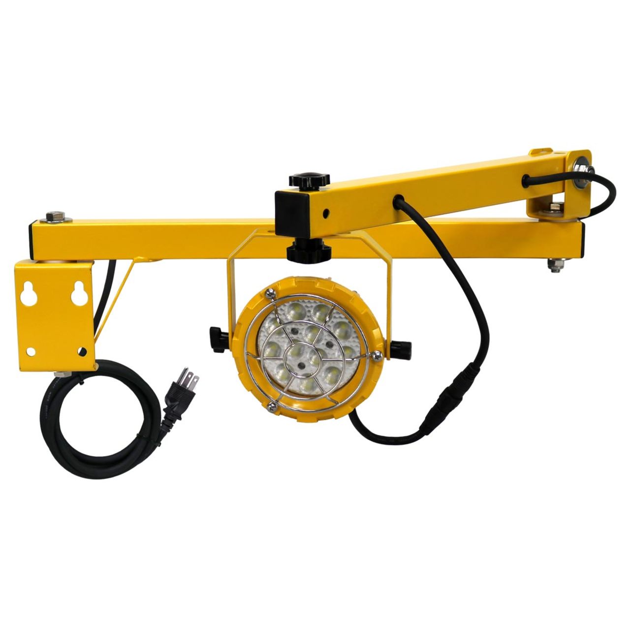 30W Premium LED Dock Light w/ Single-Arm Bracket – LightUp