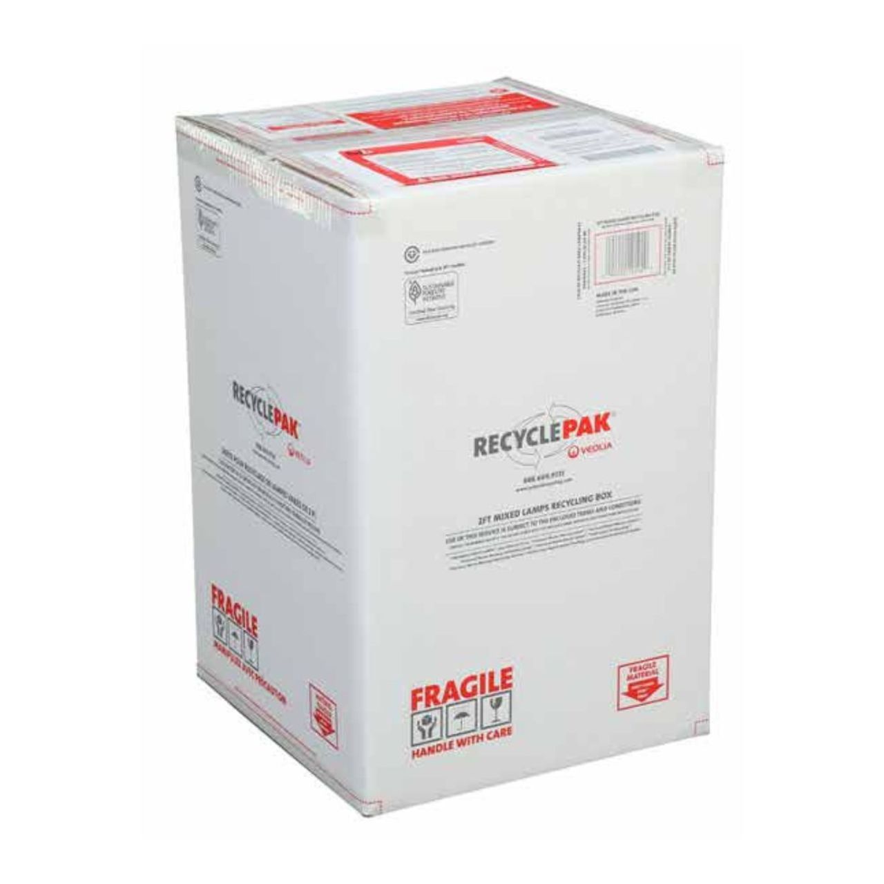 2ft Mixed Lamps Recycling Box | RecyclePak – LightUp