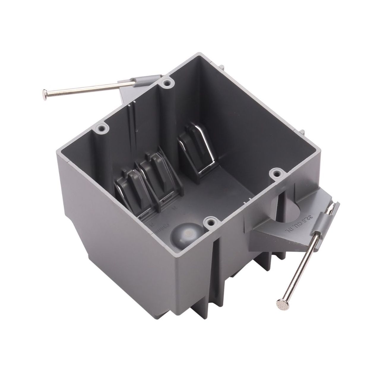 Full Case Outlet/Switch Box | 2-Gang 32 Cu. In. Nail On – LightUp