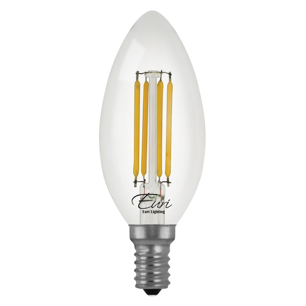 LED B10 Filament Bulbs | 4.5W | Dimmable | Euri Lighting – LightUp