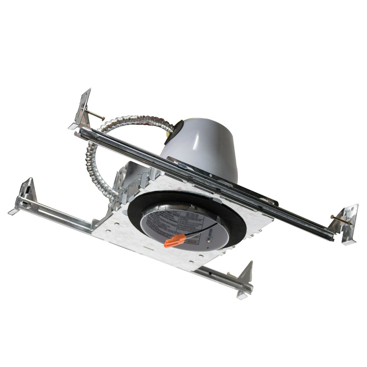 6Pk - 4in. New Construction LED Recessed Housing | IC Rated – LightUp