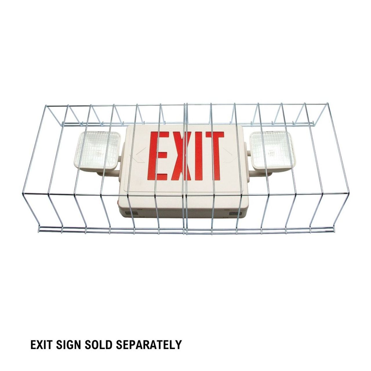 Large Wire Guard for Emergency Exit Lights – LightUp