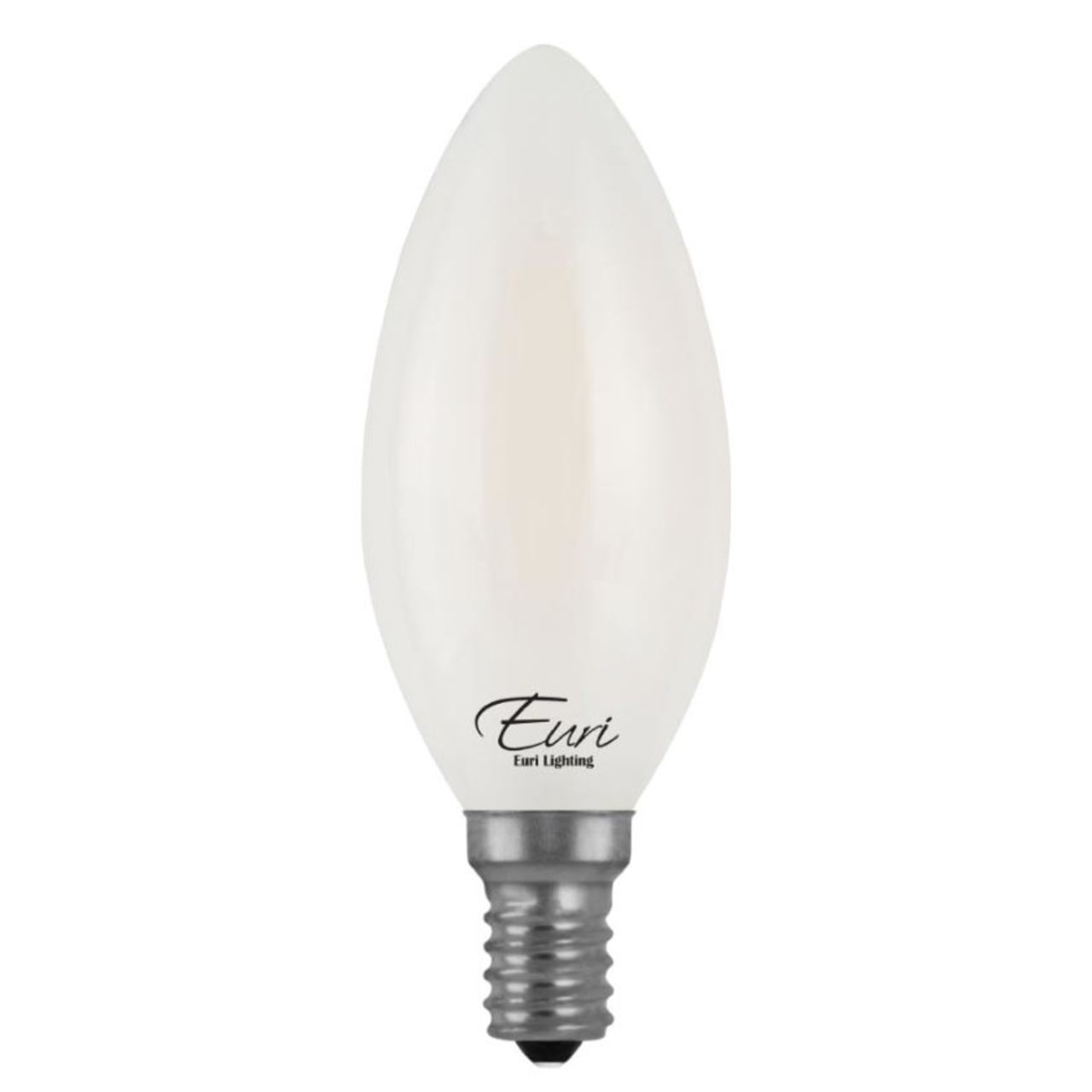 LED B10 Filament Bulb | 40W Equivalent | Dimmable | Frosted Glass – LightUp