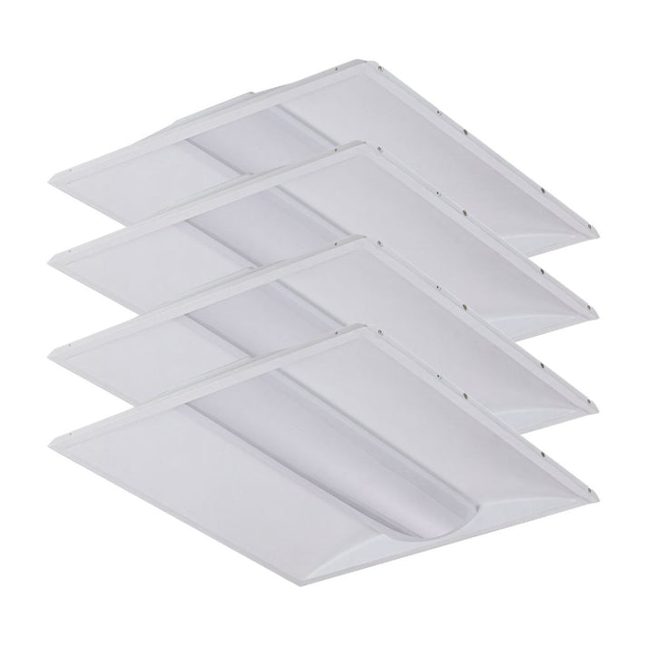 4Pk - 2x2 Troffer | Watt Adj Up to 40W | 5 CCT | Sensor Base – LightUp