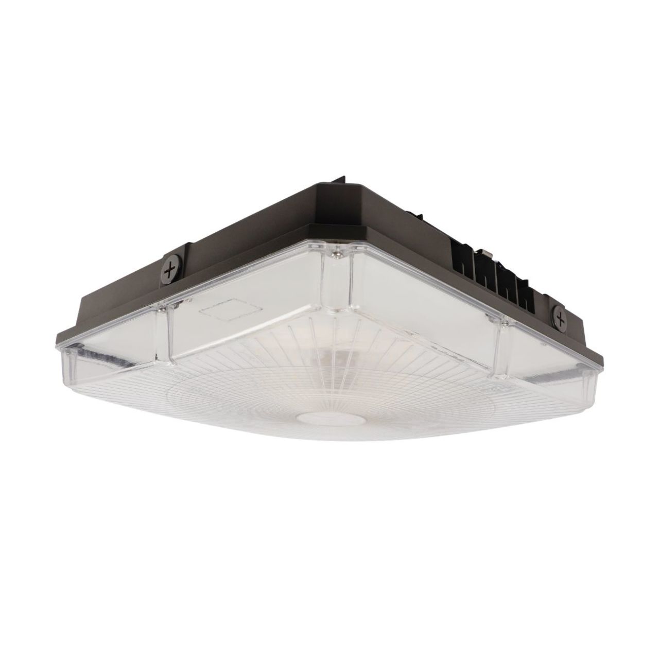 LED Canopy Light | Wattage Adjustable & Color Tunable | Brown Finish ...