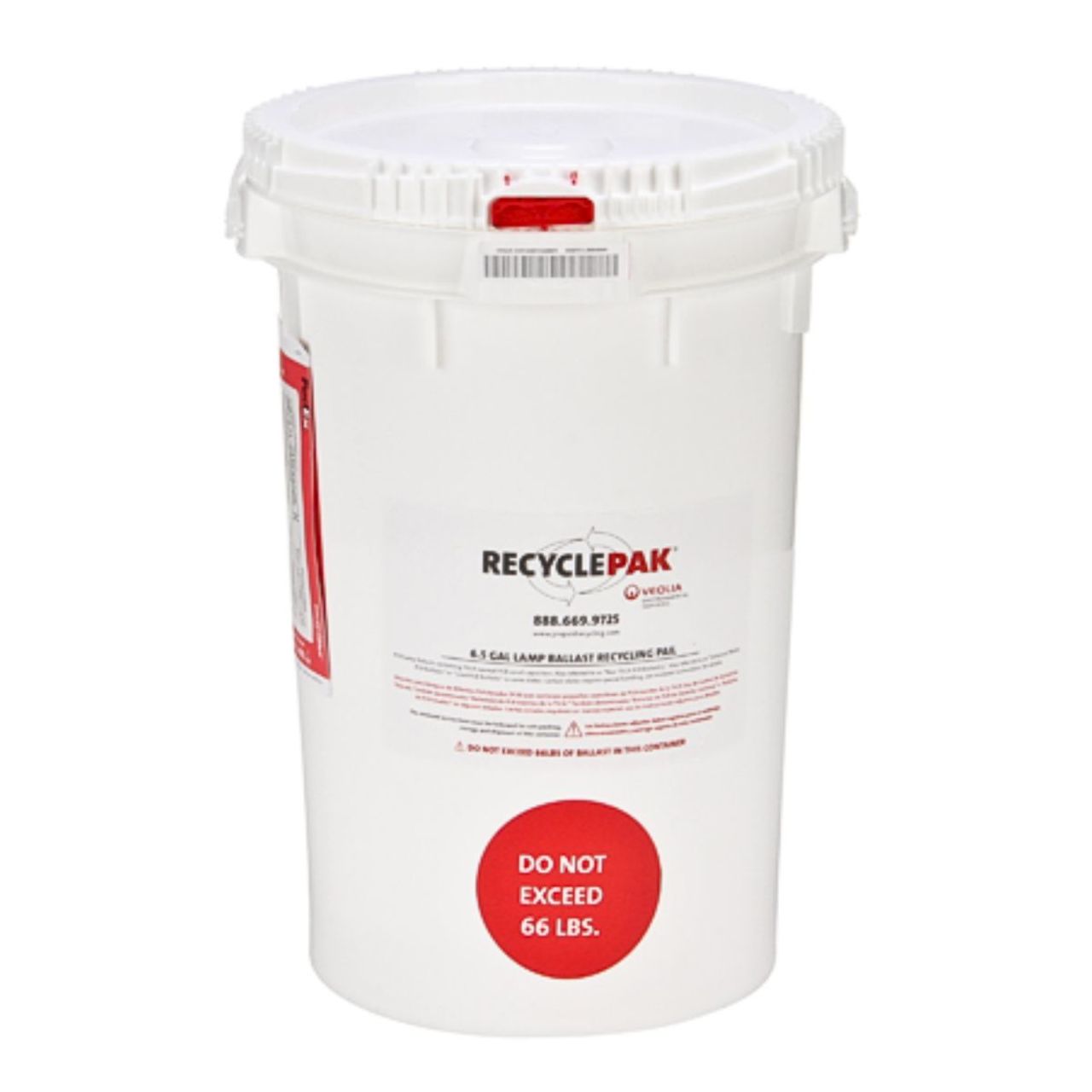 6.5 Gallon Lamp Ballast Recycling Pail | RecyclePak – LightUp