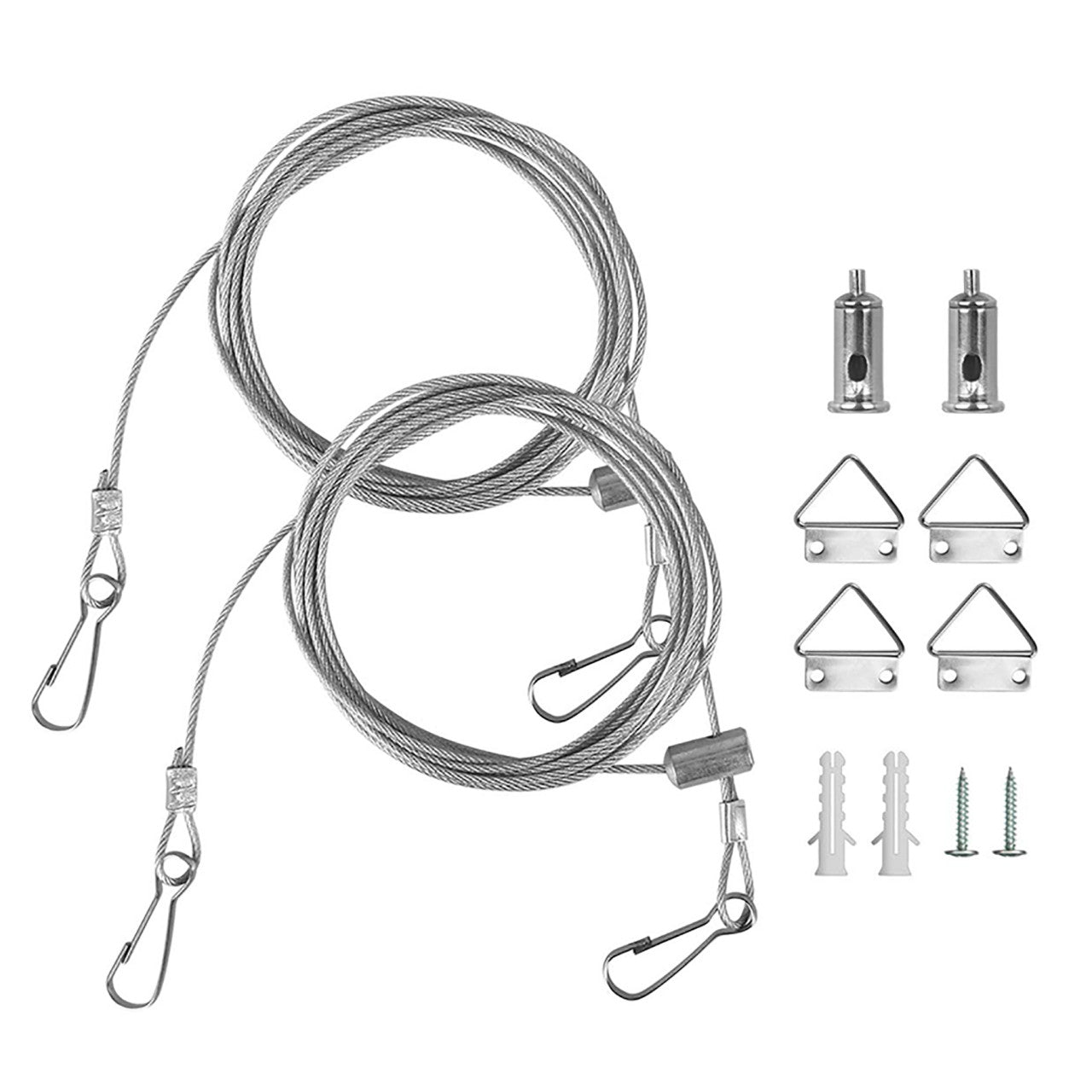 Case of 2 - 2-Cable Mount Kit for Eran Industrial LED Panels – LightUp