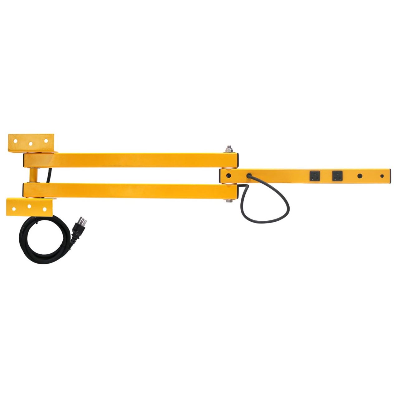 40in Double-Arm Bracket w/ Power Receptacle – LightUp