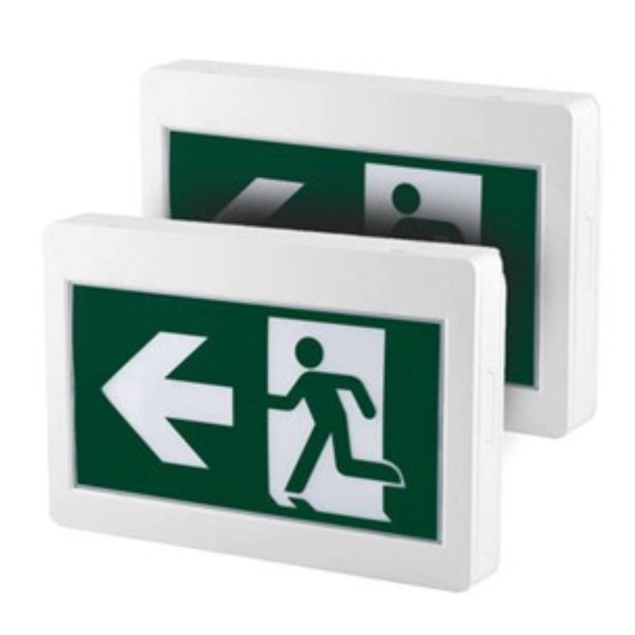 2-Pack - Running Man Exit Sign | 90-Minute Emergency Runtime – LightUp