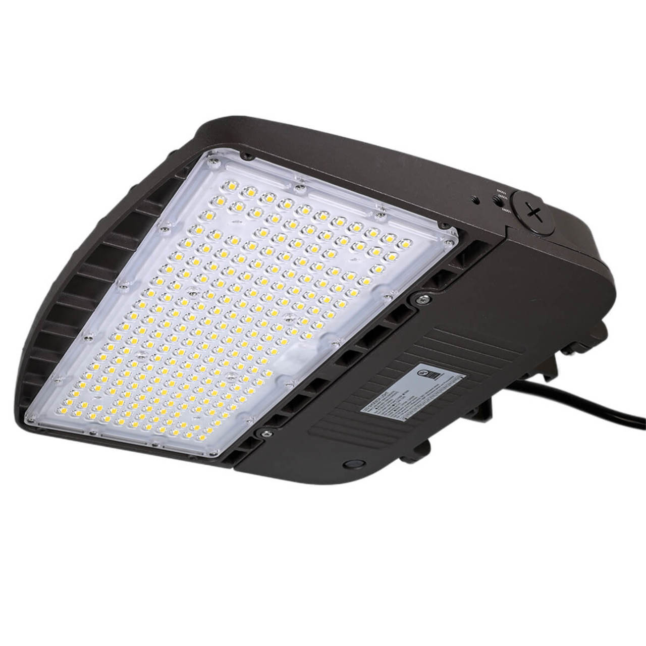 LED Wattage Adjustable Area Light Shoebox - 100W/150W - 5000K – LightUp