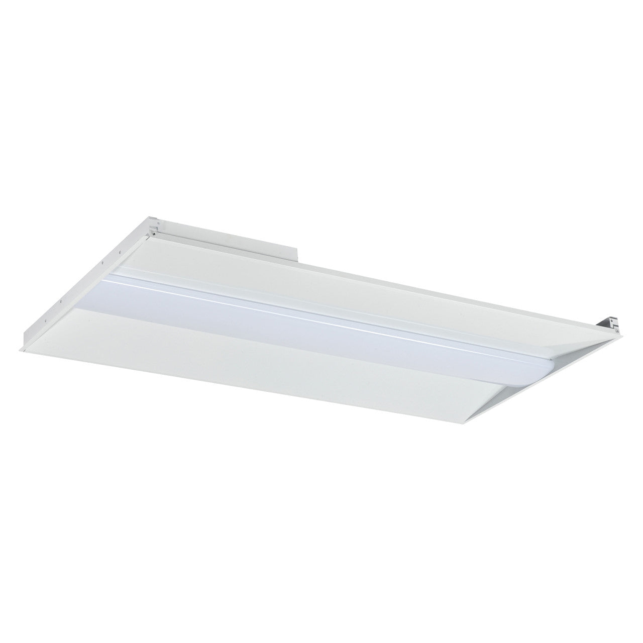 Case of 4 - 2x4 LED Troffer | Watt & CCT Adj. | Sensor Base – LightUp