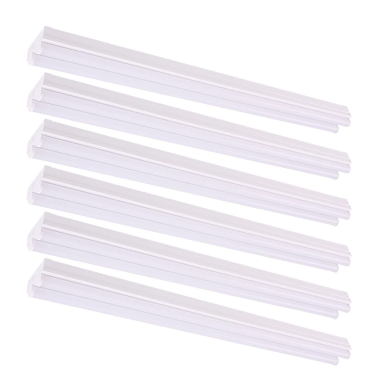 6Pk - 2ft LED Twin Strip Light | 20W | 2100 Lumens | Dimmable – LightUp
