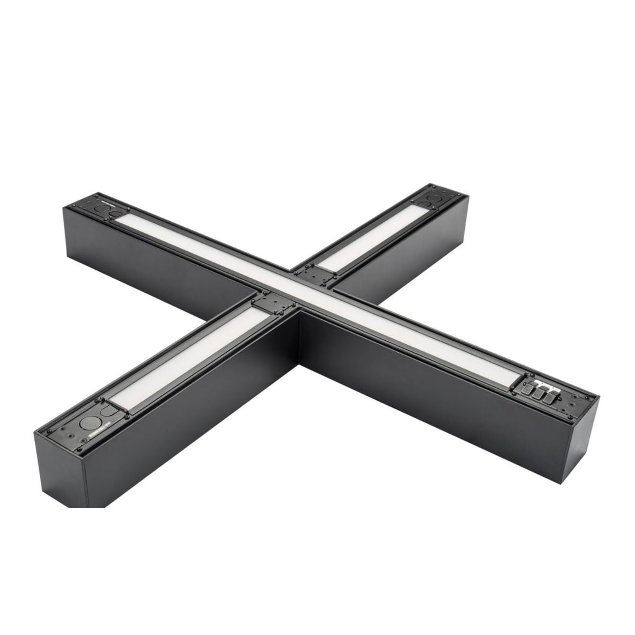 LED Linear Architectural Pendant Light | X-Shape | Keystone – LightUp