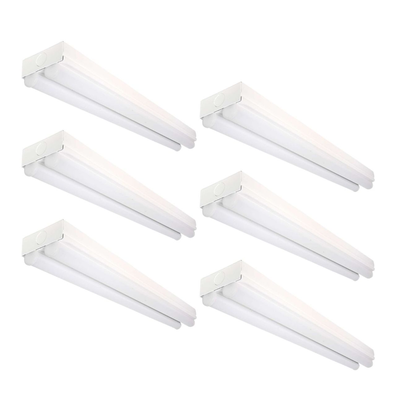 Case of 6 - 2ft. LED SCD Wide Strip Light | 20W | 2116 Lumens | 4000K ...