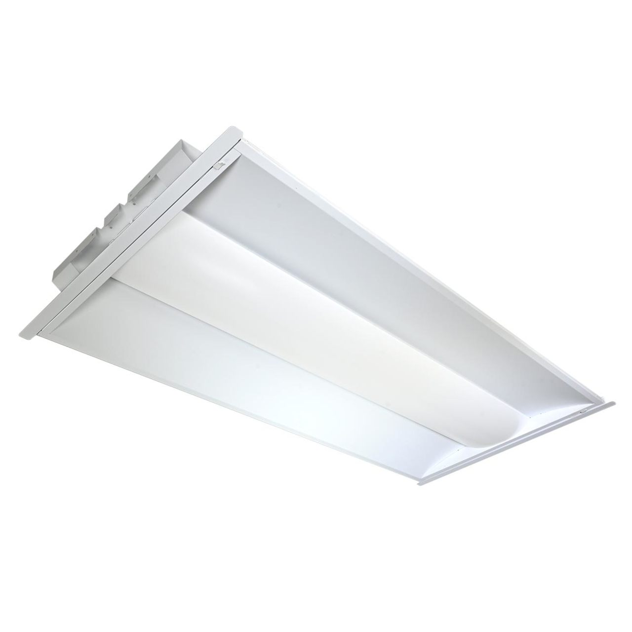 Refit LED Door Kit - 2x4 Troffer Retrofit Kit - 36W - 3500K - GE – LightUp